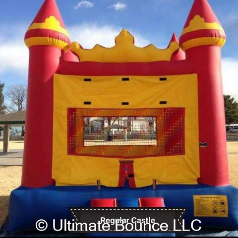Red & Yellow Bounce House - Hire in Arizona | Ultimate Bounce LLC